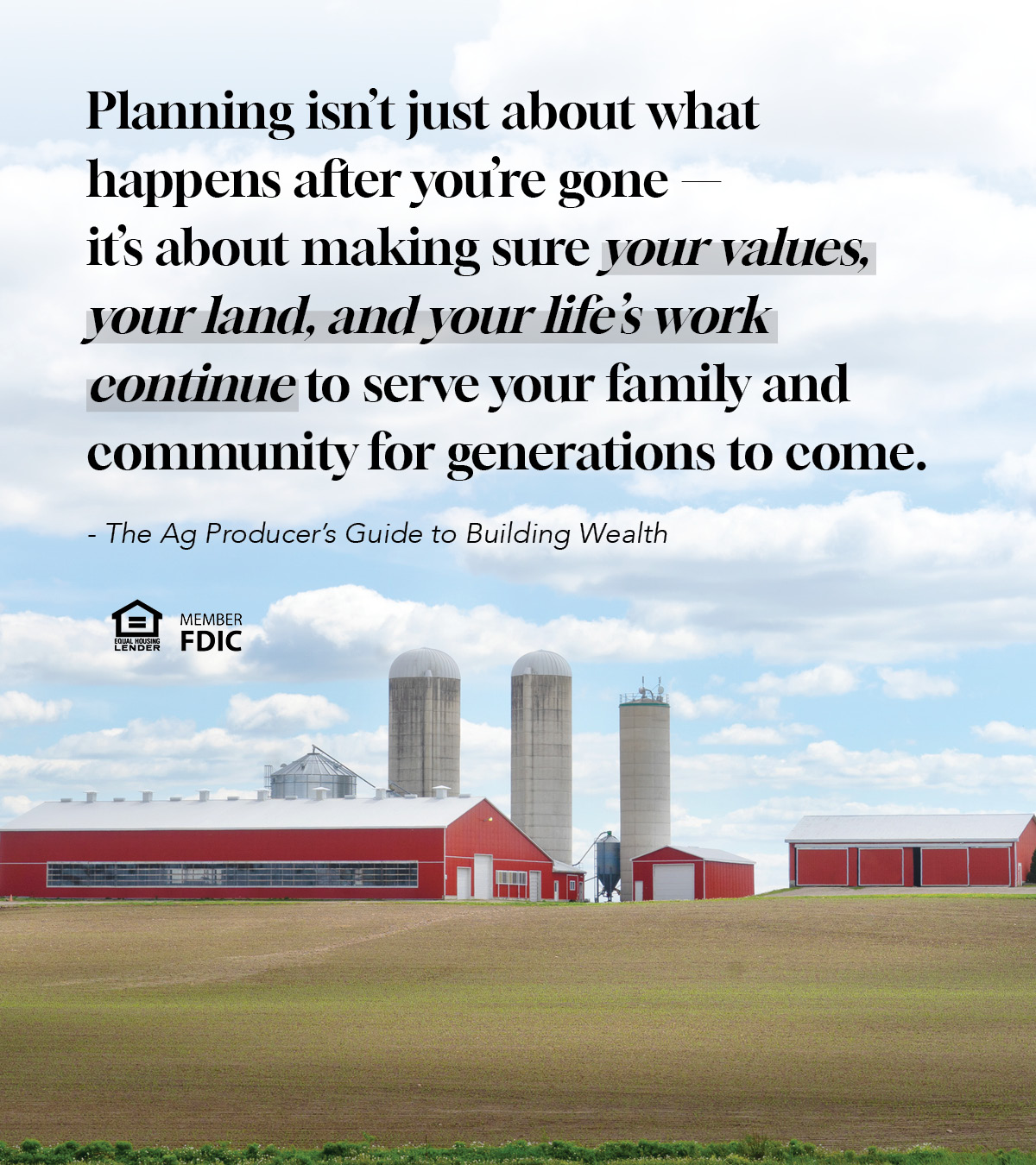 The Ag Producer’s Guide to Building Wealth