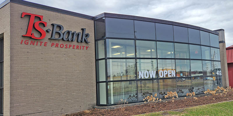 TS Bank Expands with Eighth Location in Ames