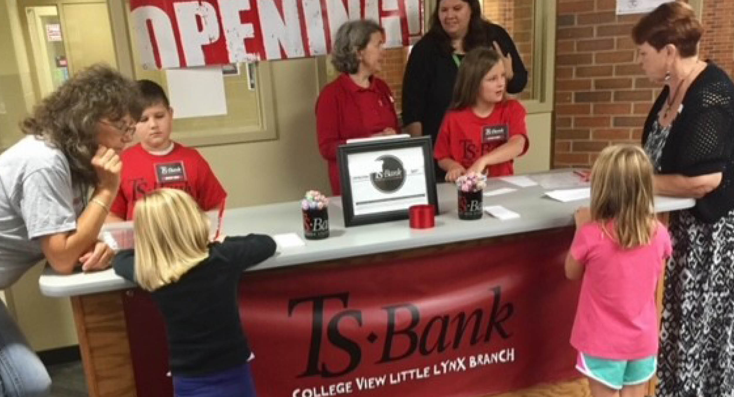 The heart behind in-school student bank success