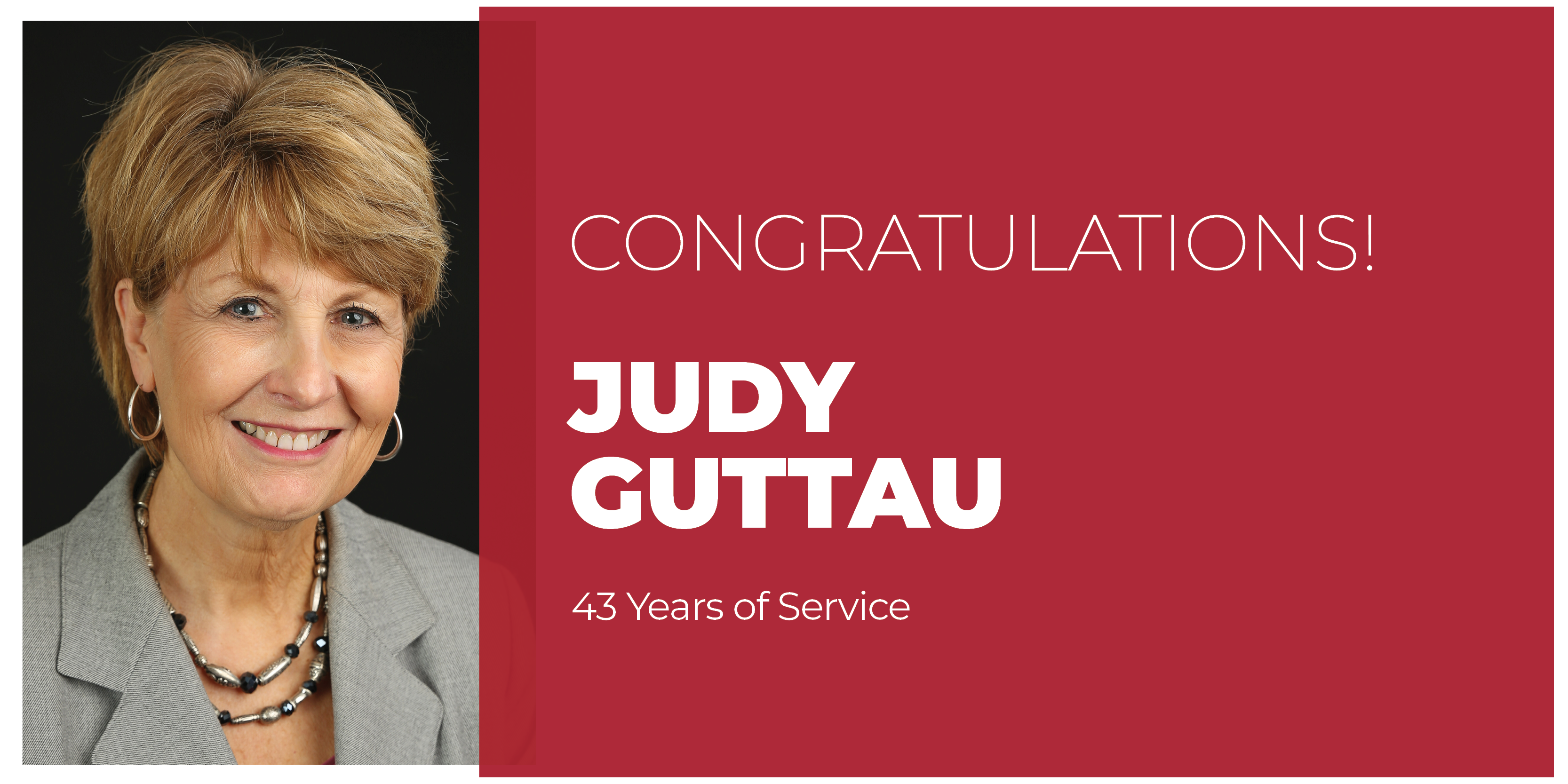 TS Bank Celebrates Judy Guttau’s 43-Year Career