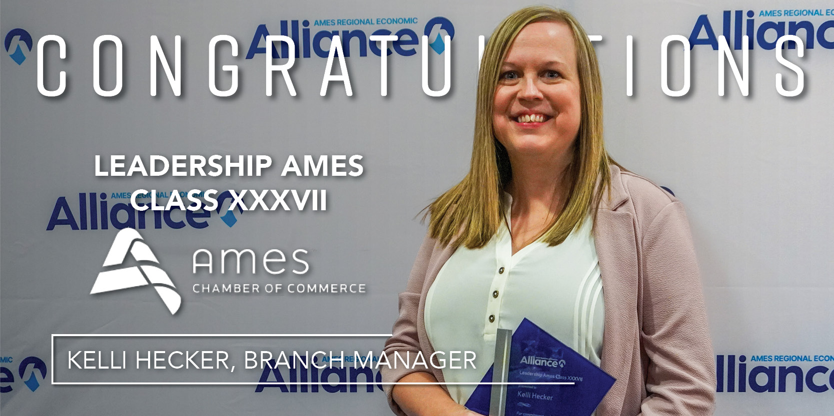 Kelli Hecker graduates from Leadership Ames